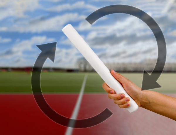 Throwing Stick by WV - Rubber - 300 g | HaeSt Sporting Equipment