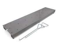 Blindbalken HAEST aus Vollgummi mit roter Oberfläche | HaeSt Sportgeräte